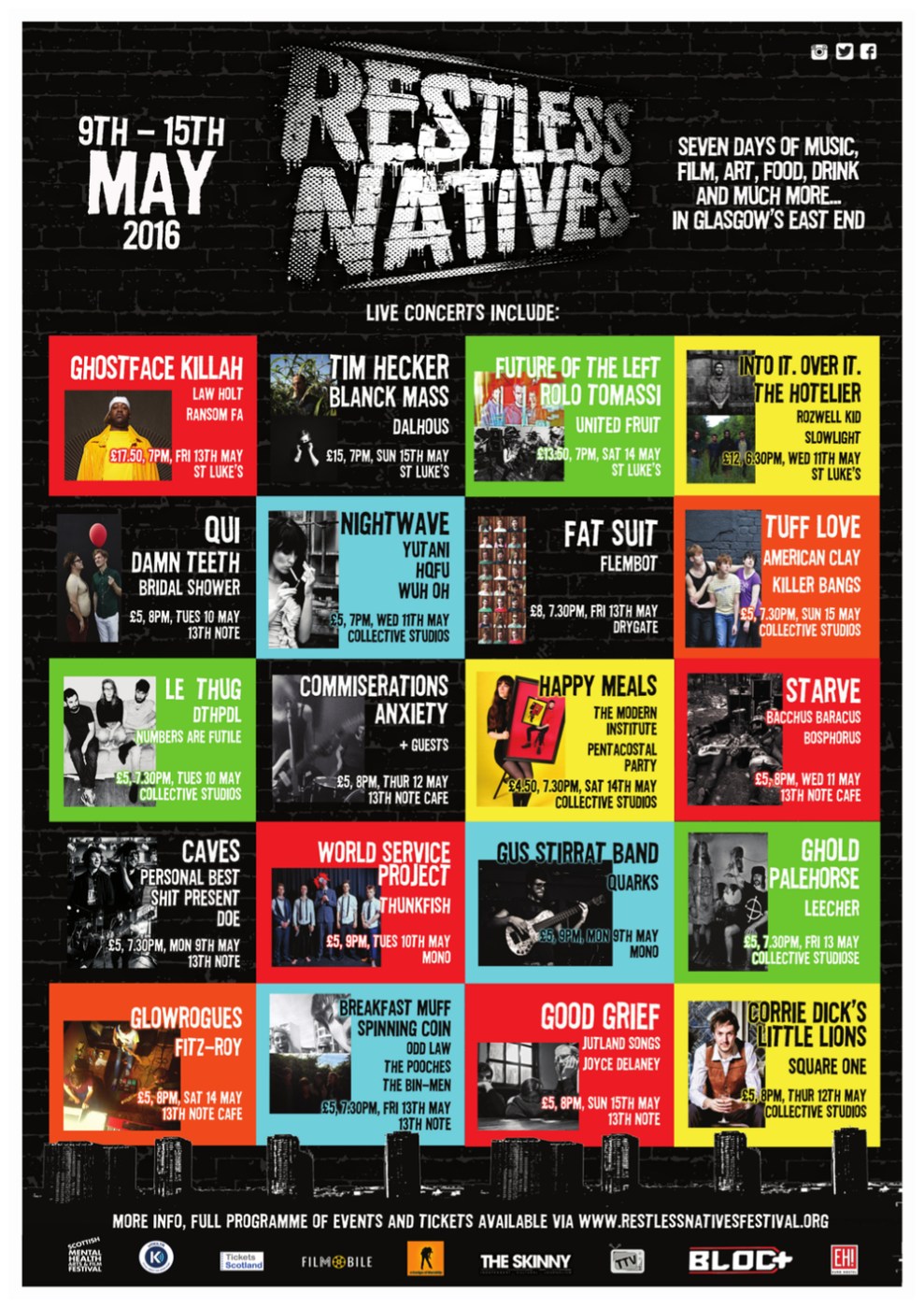 Restless Natives…coming Soon… | Glasgow Music City Tours